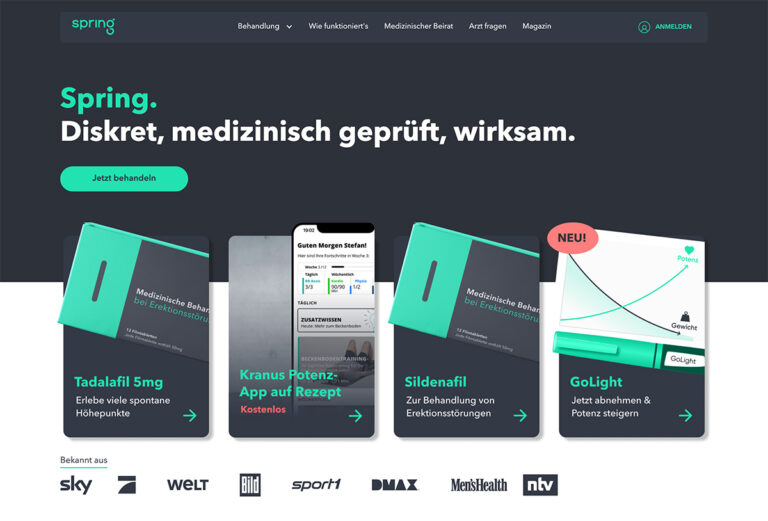 GoSpring.de Erfahrungen 2023: Ist die Online-Apotheke legal & seriös? — Potenz-Tipps – Für Männer